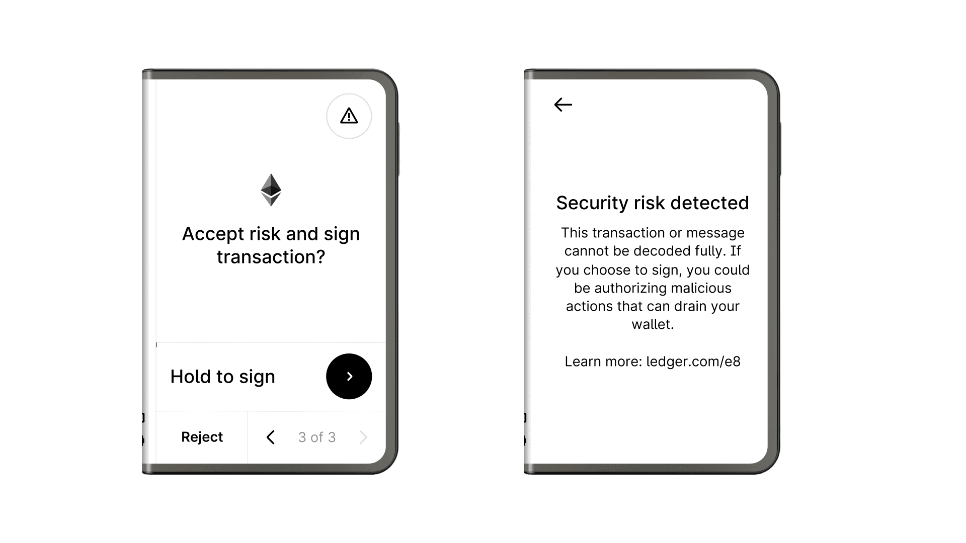 Signing transactions and messages - Ledger Developer Portal