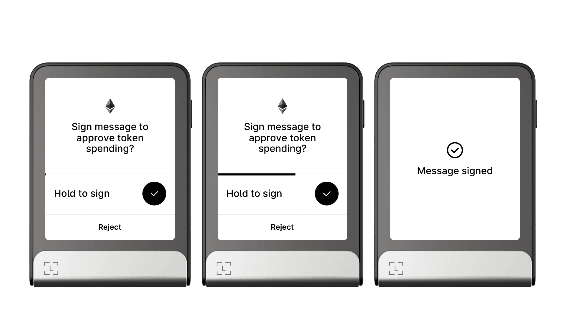 Signing transactions and messages - Ledger Developer Portal